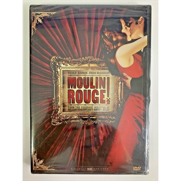 Media | Moulin Rouge Dvd 201 Nicole Kidman Ewan Mcgregor 2 Discs New ...